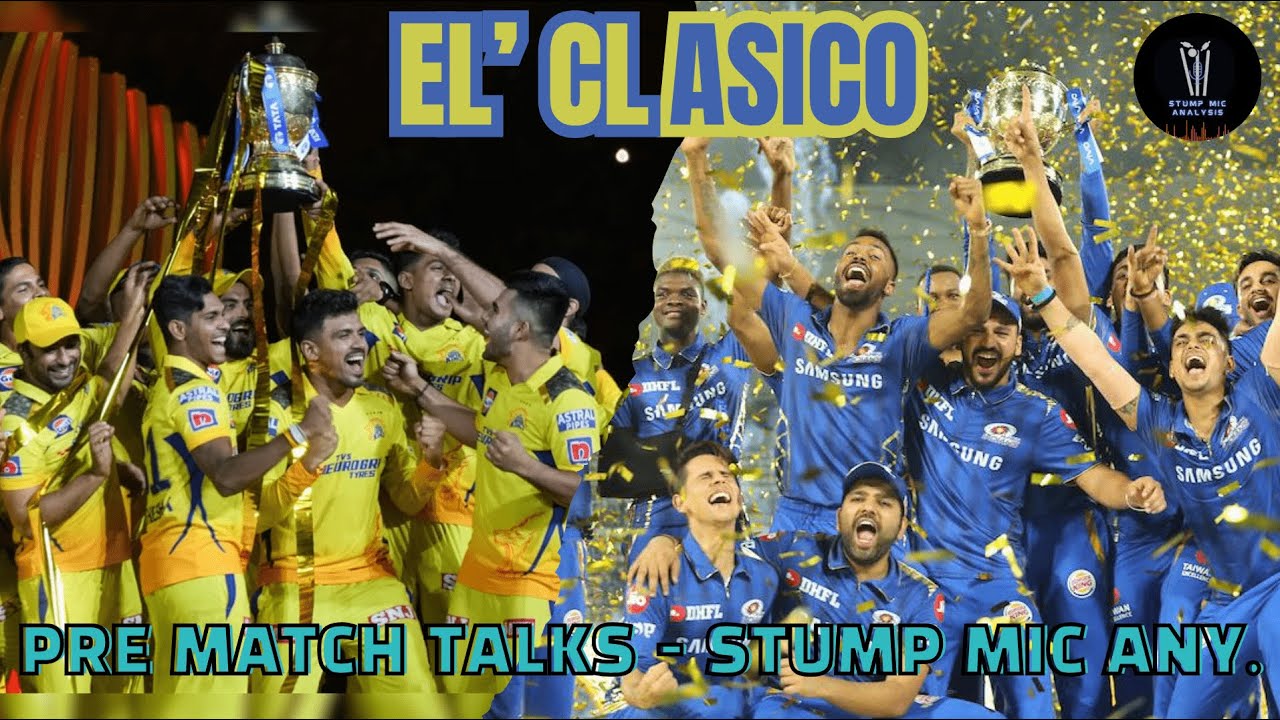 PANGALI SANDAI AARAMBAM! 🔥🤜🤛 Pre match talks of the EL CLASSICO! 💛💙 ...