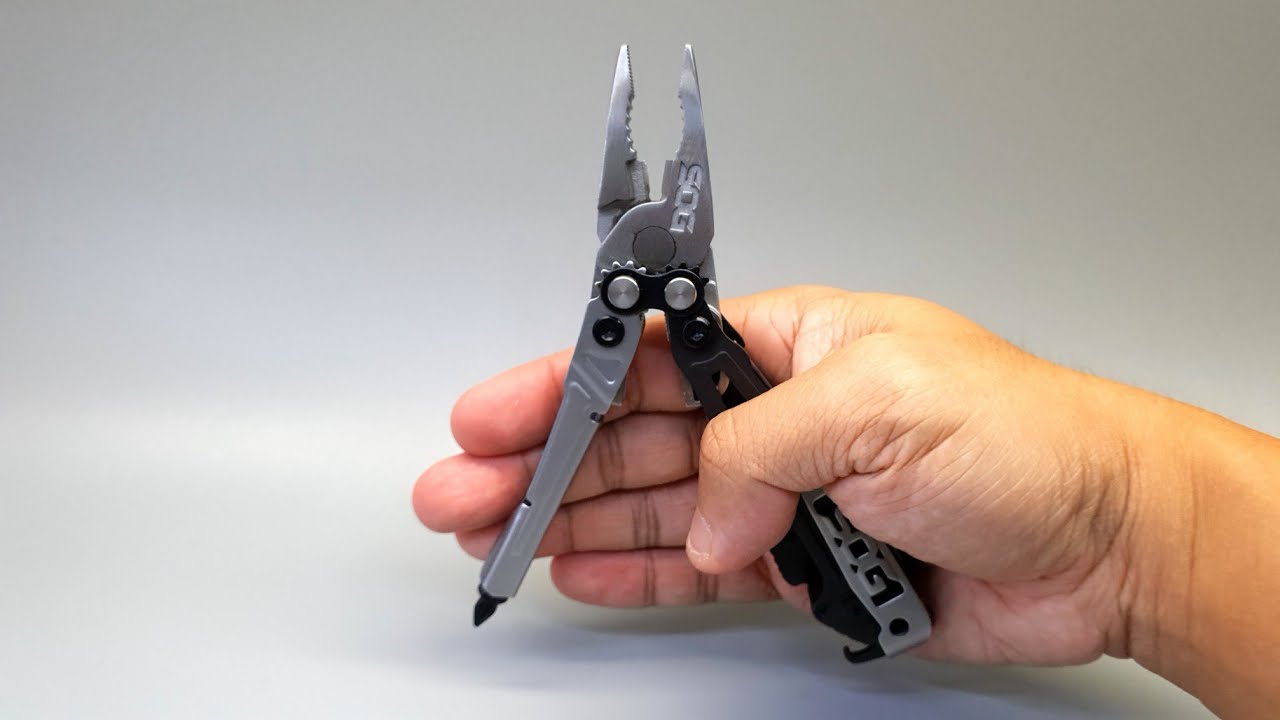 SOG Reactor multitool RC1001 with 2.5" assisted opening blade, pliers ...