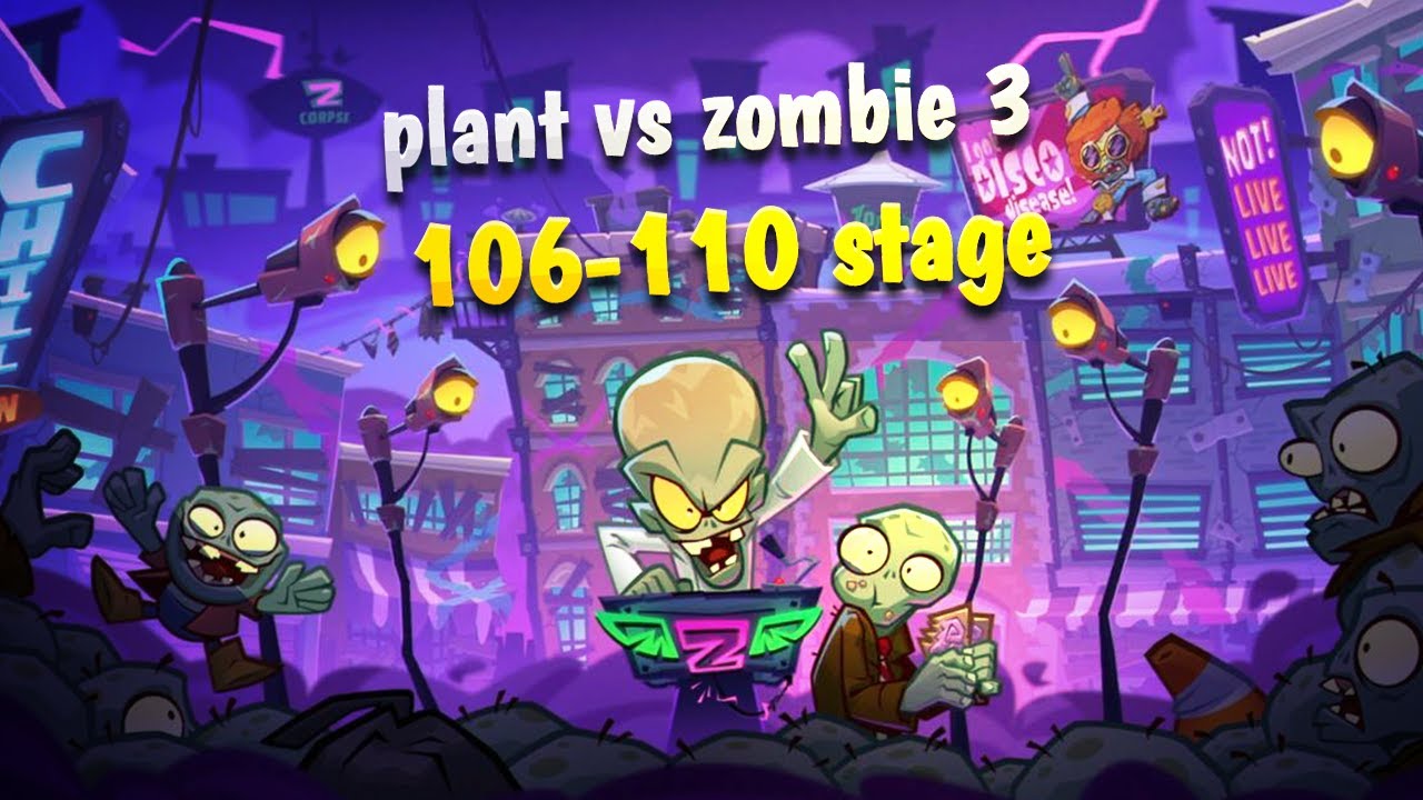 PVZ 3 Gameplay 106-110 Stage IOS iphone Gameplay - No Commentary - YouTube