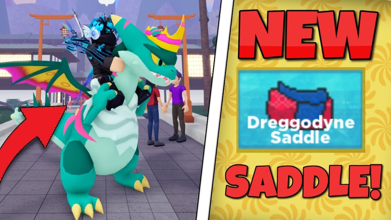 How to get the NEW *DREGGODYNE SADDLE" in Loomian Legacy! - YouTube