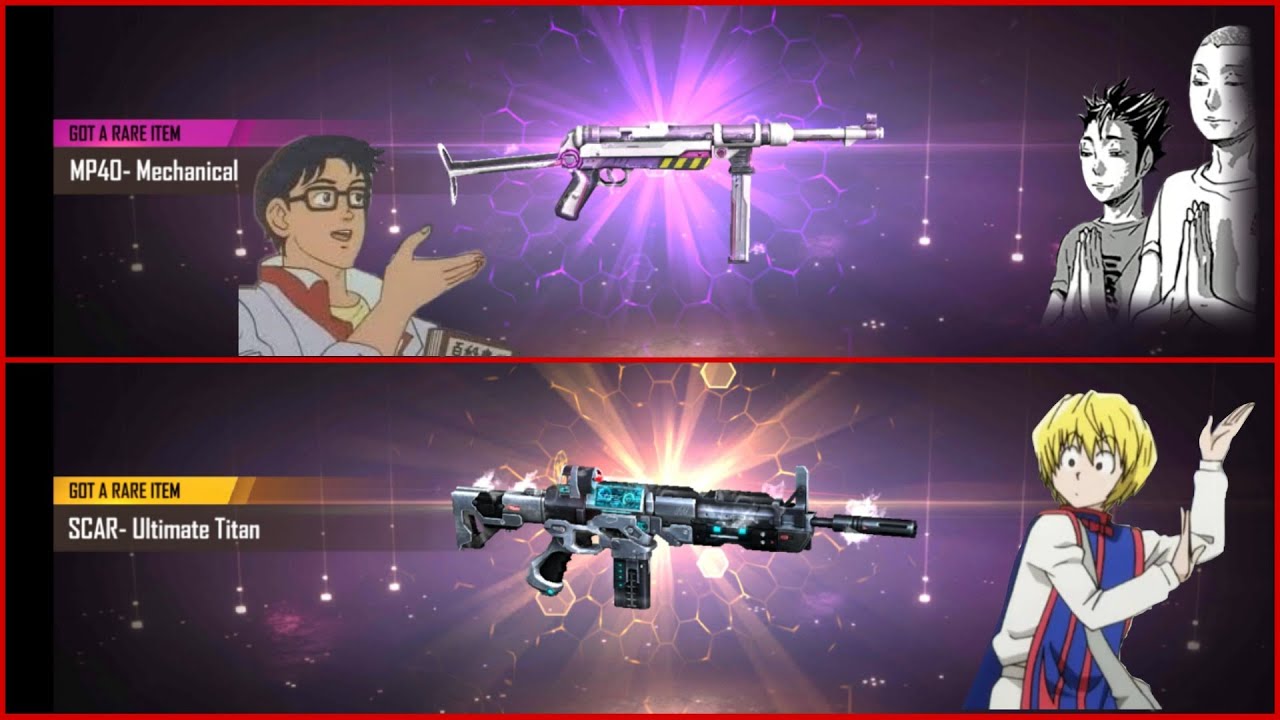 SCAR TITAN + MP40 NOU !!! FREE FIRE ROMÂNIA - YouTube