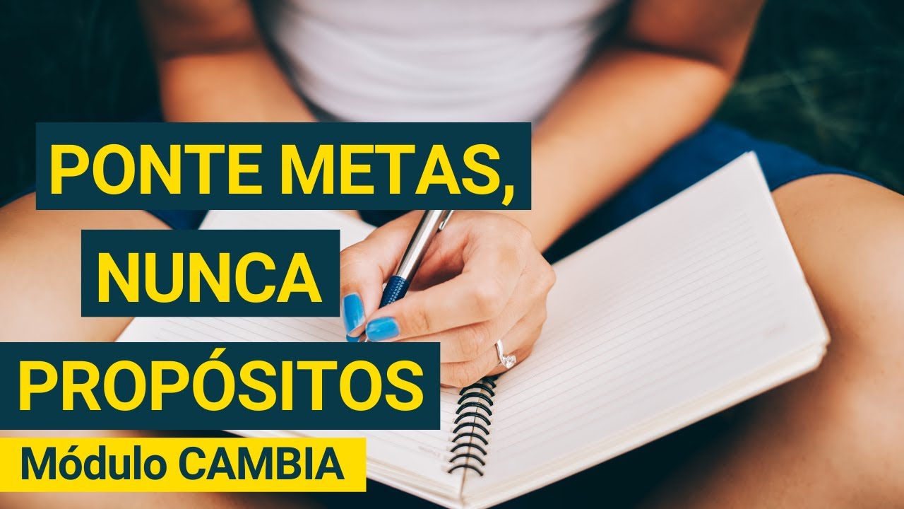 Ponte metas, nunca propósitos. De esa forma, acabarás la tesis - YouTube