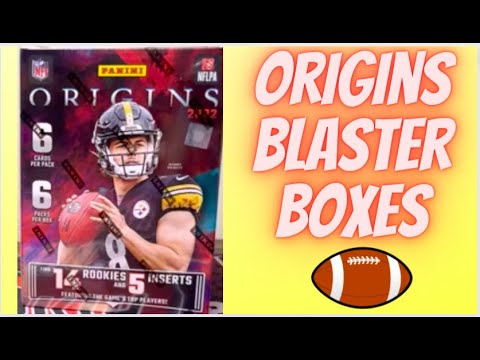 NEW! 2022 Panini Origins Football International Blaster Boxes! - YouTube