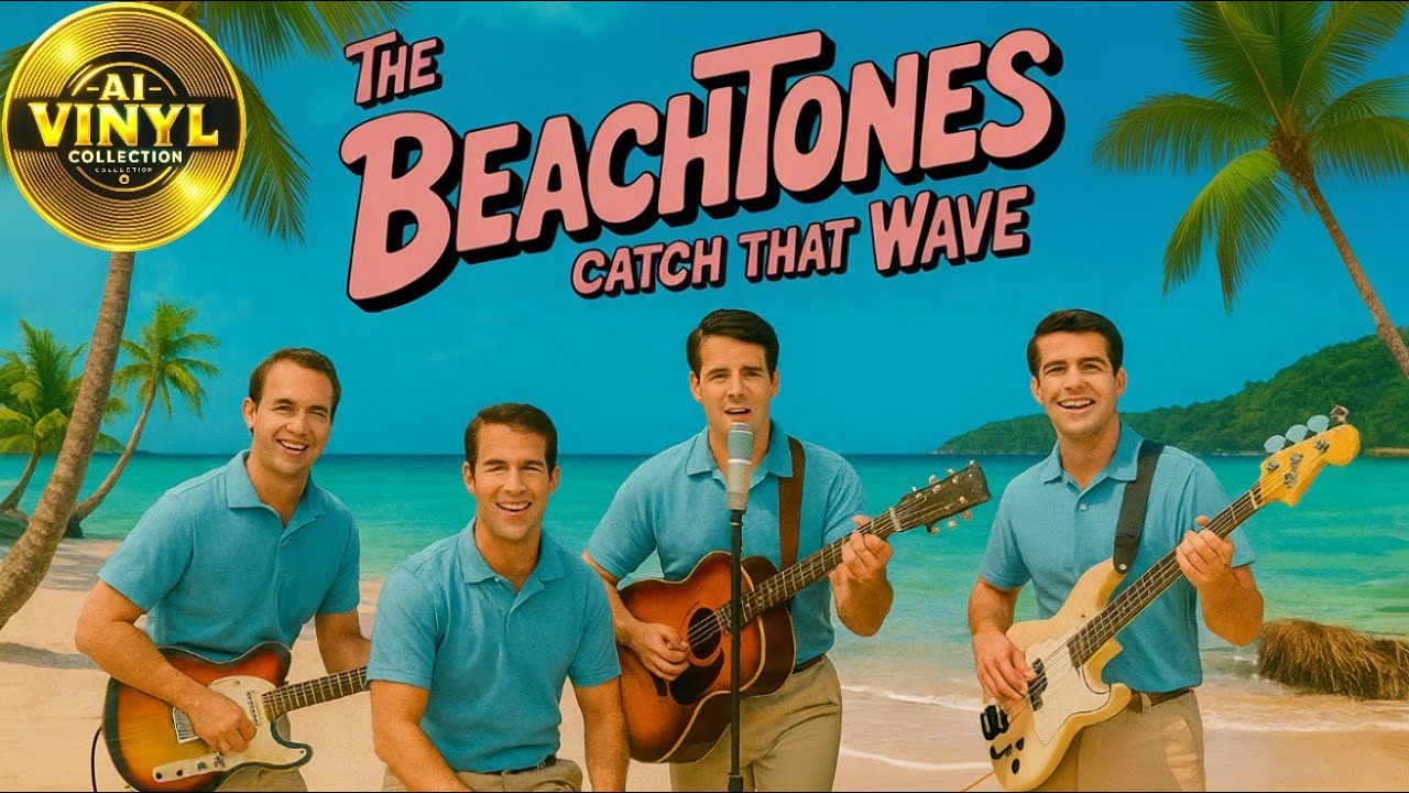 The Beachtones - "Catch That Wave" | AI 60s surf rock inspired by the ...