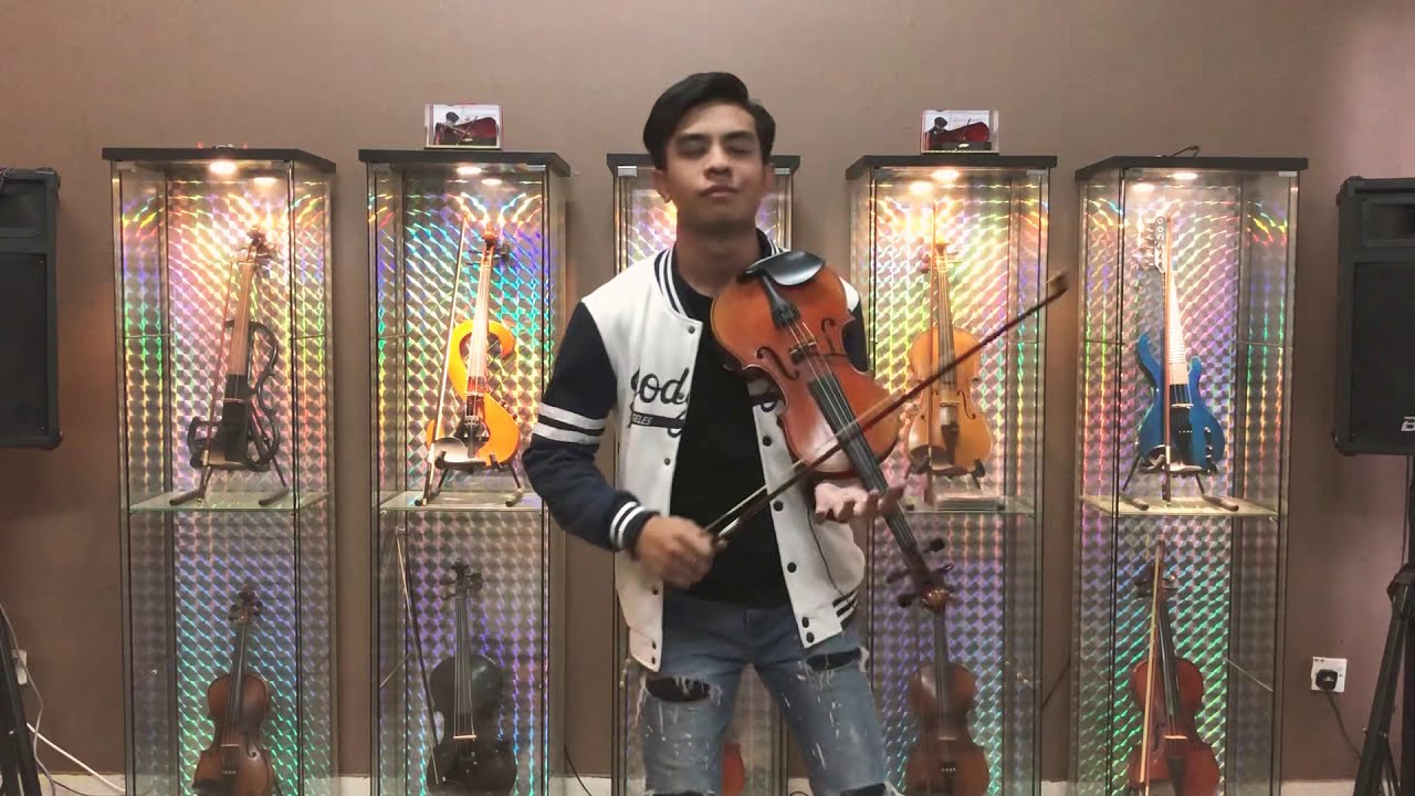 Aqmal Daniel - HEY DJ x DESPACITO (Violin Cover) - YouTube