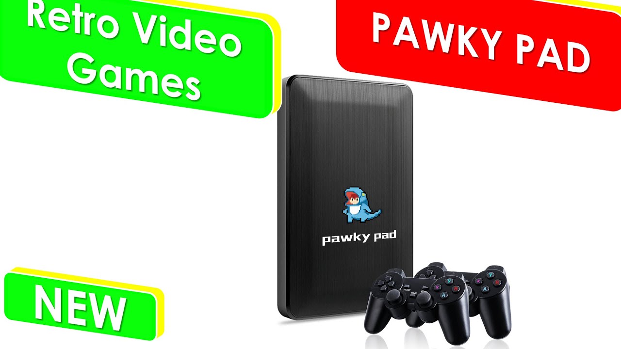 PAWKY PAD 2TB Unboxing Retro Video Games PS2 Nintendo - YouTube