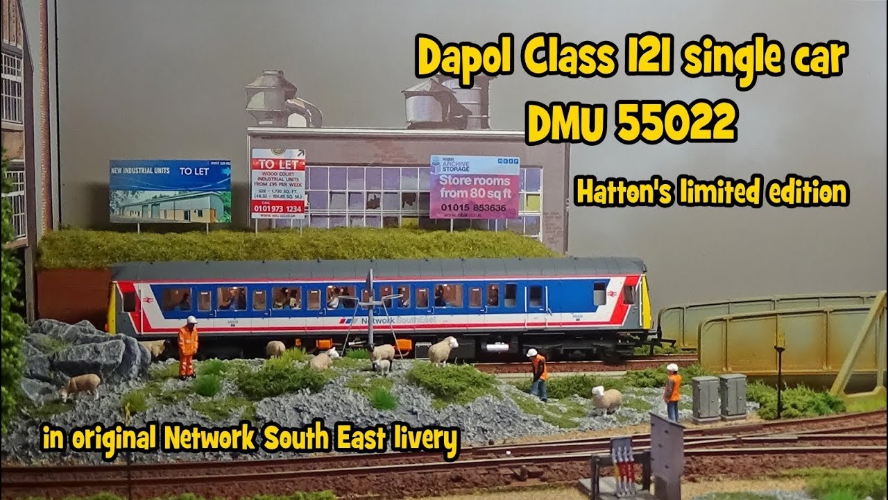 Dapol Class 121 single car DMU 55022 in original Network South East ...