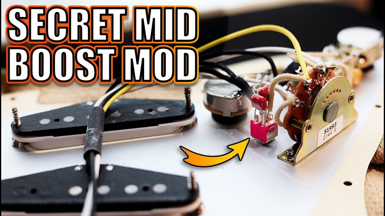 Passive Strat MID Boost MOD : The Phantom Coil™ – No Batteries Required ...