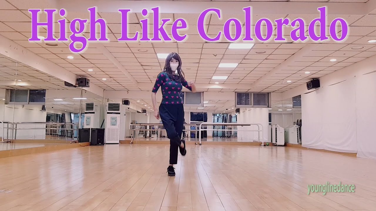 High Like Colorado linedance / Cho: Sonny V. - YouTube