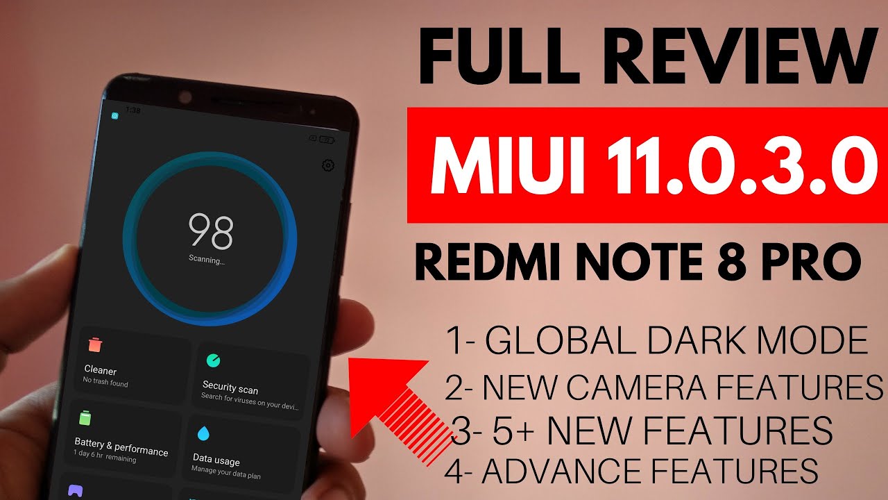 Redmi Note 8 pro Miui 11.0.3.0 Stable Update Full Review - YouTube