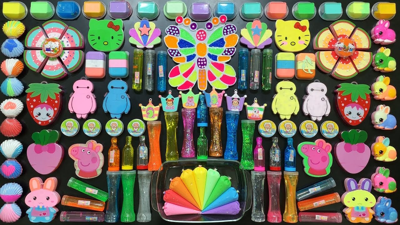 GRAND SLIME #4 || Mixing New HOMEMADE Slime Into STORE BOUGHT Slime ...