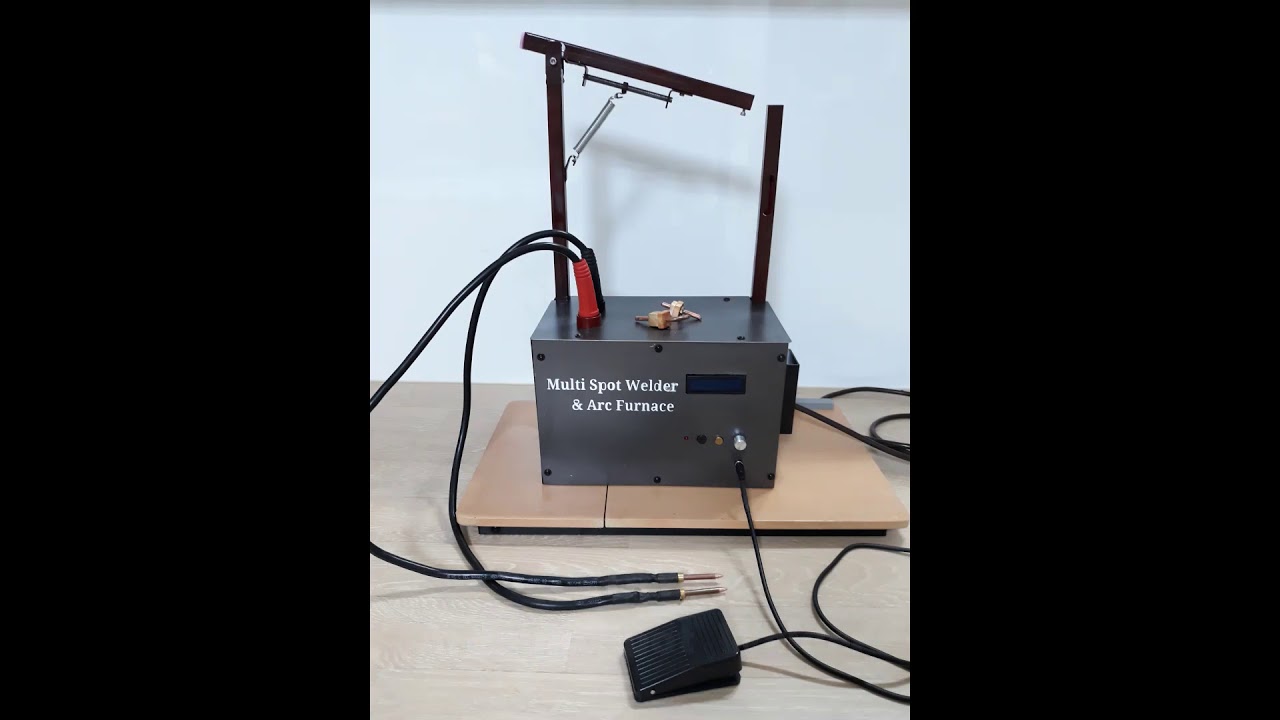 Arduino spot welder 아두이노 스폿 용접기 - YouTube