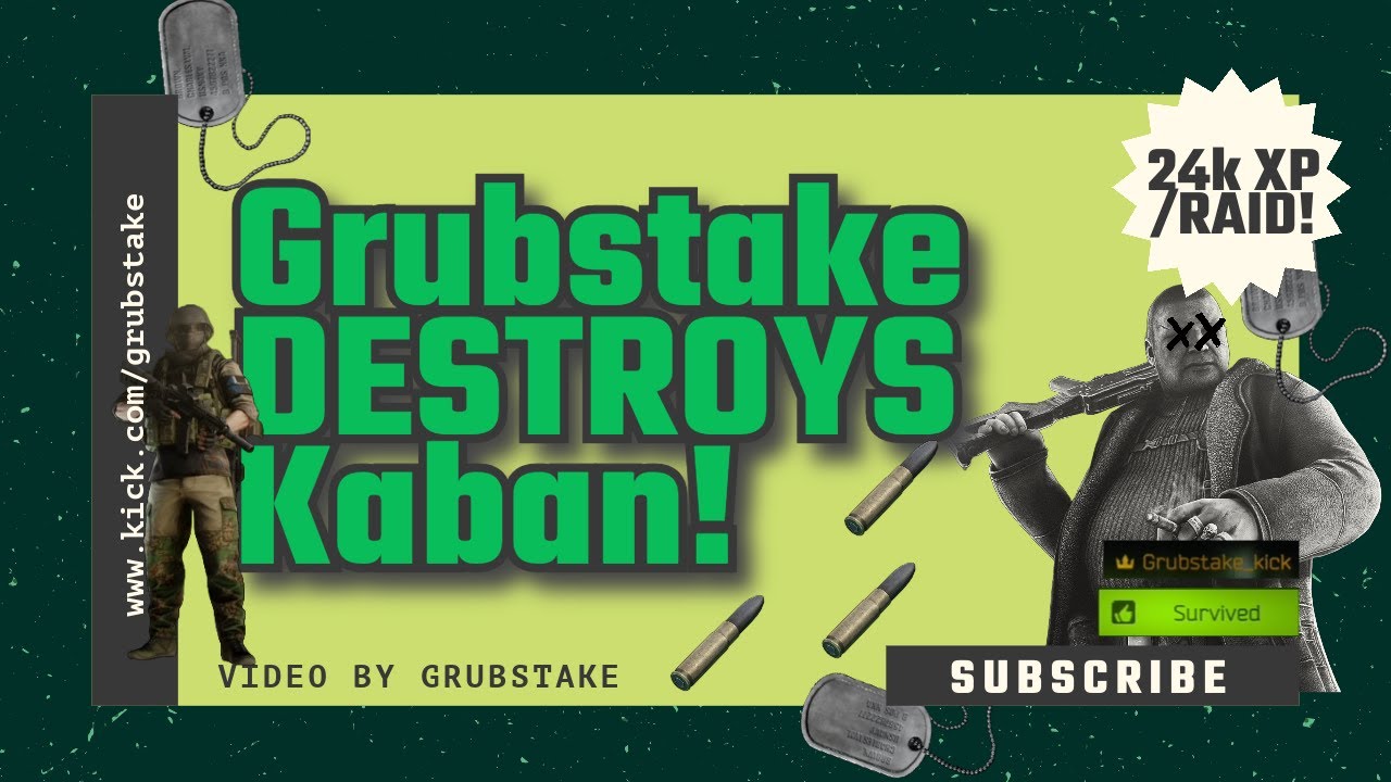 Using the MCX .300 with CBJ on Streets to DESTROY Kaban in #tarkov ...