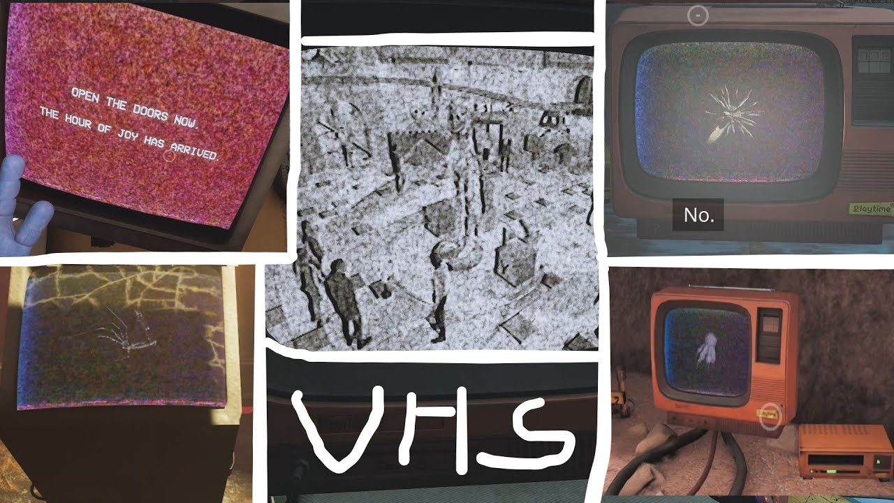 All VHS Tapes + Locations | Poppy Playtime - Chapter 3 - YouTube