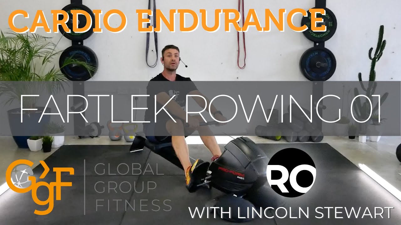 GGF Fartlek Rowing 01- ROWING WORKOUT - 20 HIIT TRAINING - YouTube