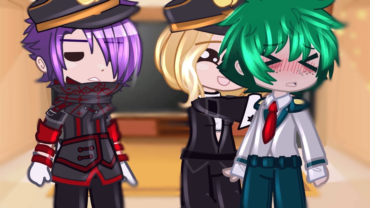 Shiketsu High React To Deku // Izuku Midoriya // MHA // Gacha Club ...