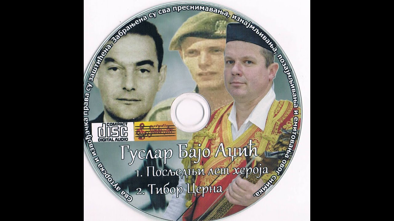 Tibor Cerna - Guslar Bajo Adžić - YouTube