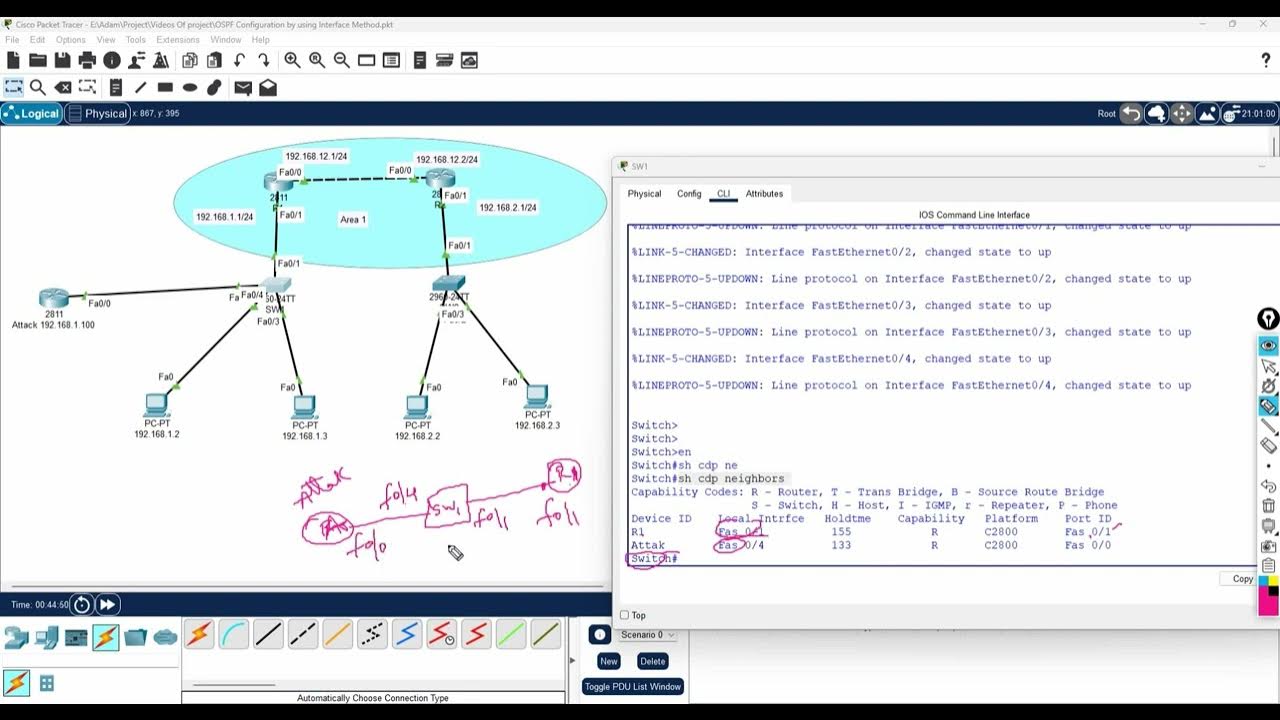 CDP Overview Basic Lab | CCNA Lab | Packet Tracer - YouTube
