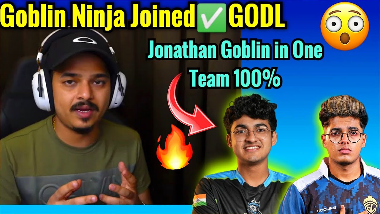 😳Goblin, Ninja 🔥100% Join GODL | @JONATHANGAMINGYT x @goblinbgmi in One ...