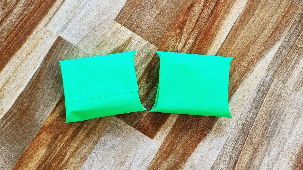 Origami Pillow Easy Step by Step - YouTube