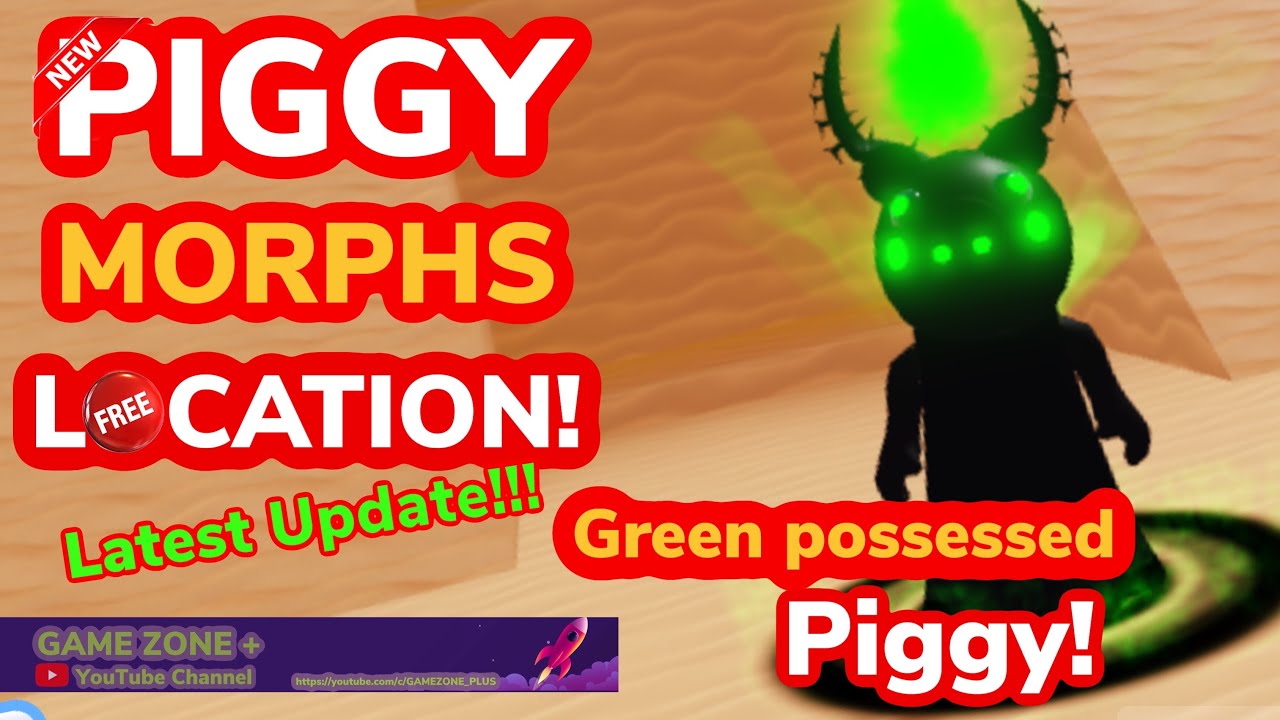 How to get the Green Possessed Piggy in ROBLOX FIND THE PIGGY MORPHS ...