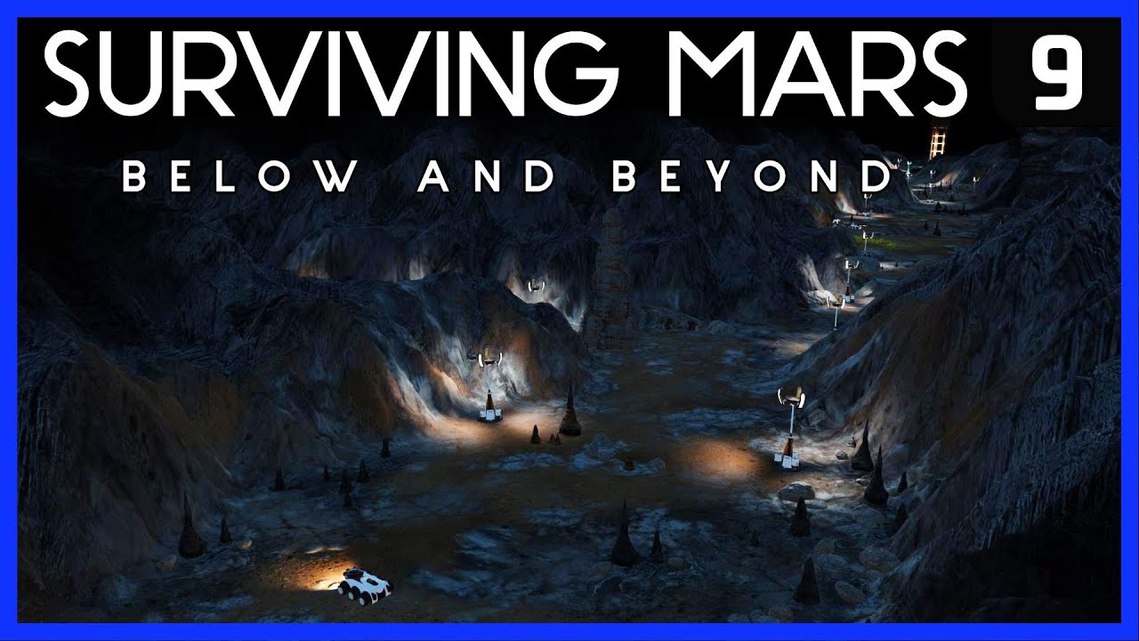 FINALLY! EXPLORING the UNDERGROUND NETWORK! Surviving Mars BELOW AND ...