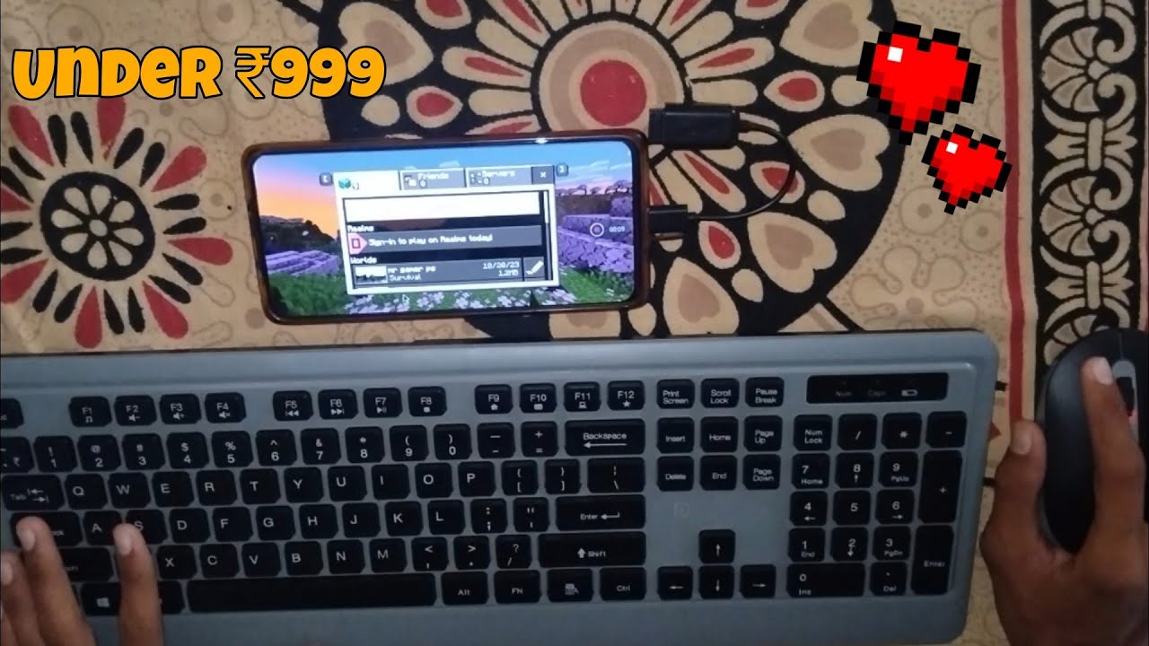 My First Dream Setup Is Complete 😍 | Minecraft Keyboard And Mouse - YouTube