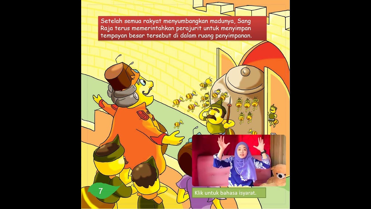 KBD3063 (Tugasan Kumpulan) Buku Cerita Kod Tangan Bahasa Melayu: Raja ...