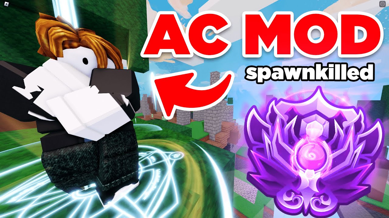 SPAWNKILLING an AC MOD in ranked.. - YouTube