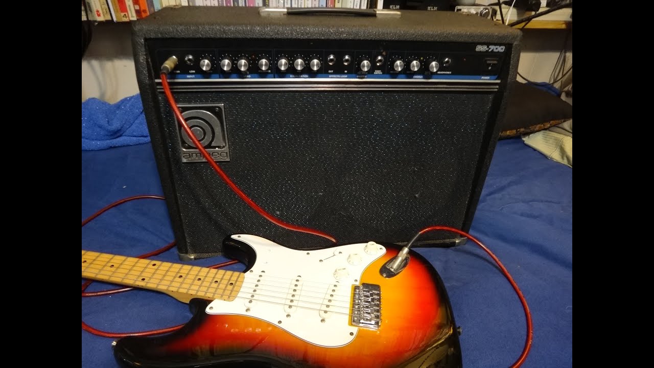 Ampeg SS-70C Guitar Amplifier - YouTube