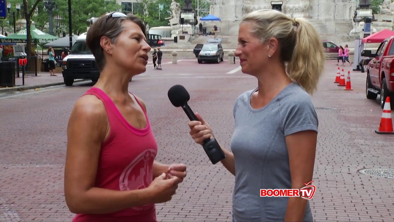 Julie Patterson with Yoga - BOOMER TV - www.indyboomer.com - YouTube