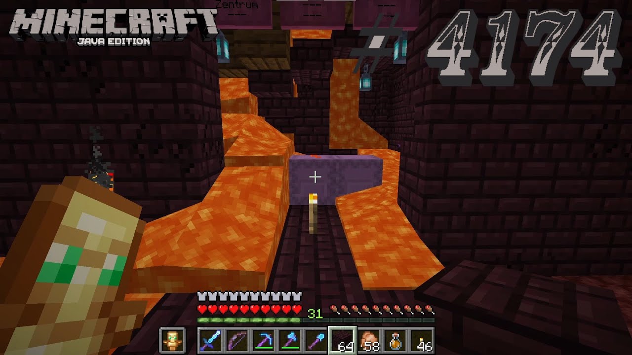 Let's Play Minecraft # 4174 [DE] [1080p60]: Schreiter-Routen im Nether ...