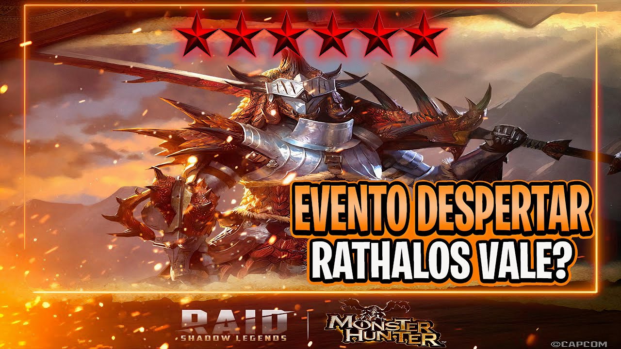 RATHALOS DESPERTA | NOVO EVENTO VALE APENA? | RAID SHADOW LEGENDS - YouTube