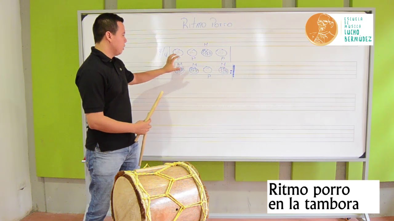 6 - (INICIACIÓN DOS) RITMO DE PORRO EN LA TAMBORA - YouTube