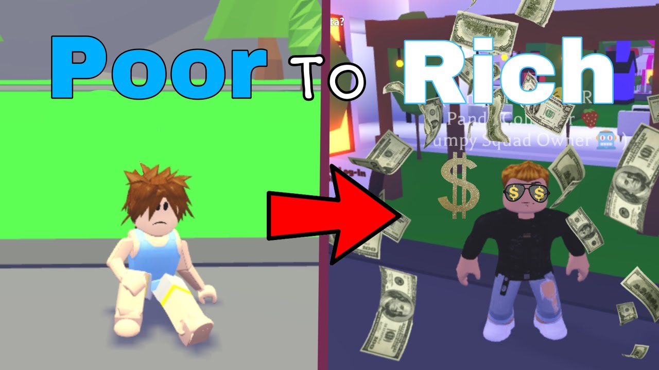 POOR TO RICH! 👑 (Roblox Mini Movie) *Adopt Me* - YouTube