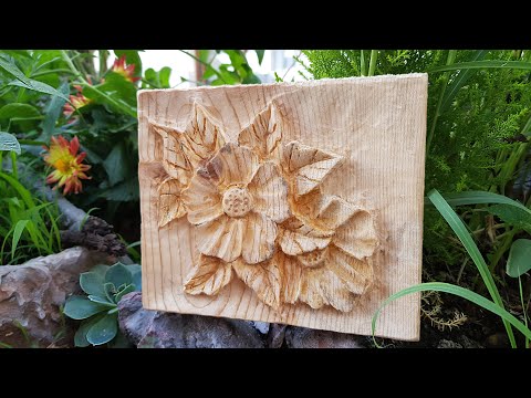 Wood Carving Relief ( asmr ) Ahşap Oyma Deneyimi Ağaç Oymacılığı  ahşap el işleri  Sanatı