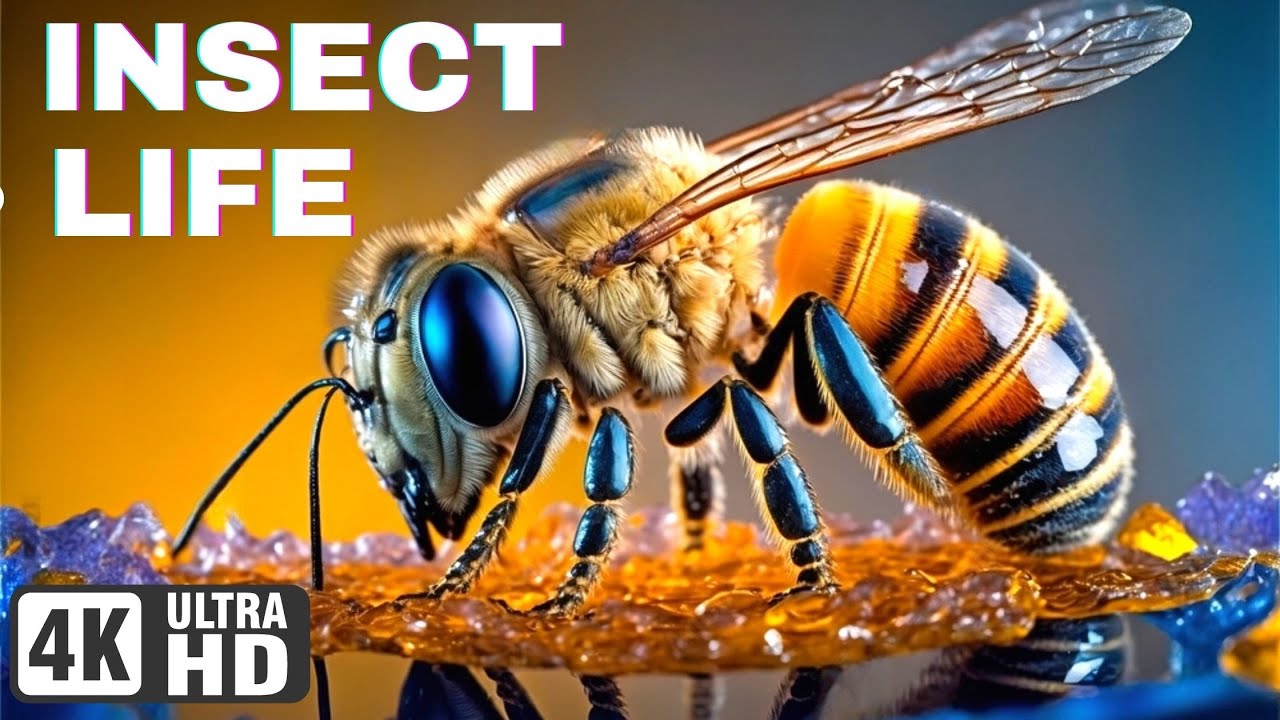 where insect life cycle | butterfly life (insect life) 4k video ultra hd | animals - YouTube