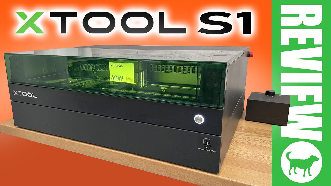 xTool S1 Diode Laser Engraving and Cutting Machine Review | Full ...