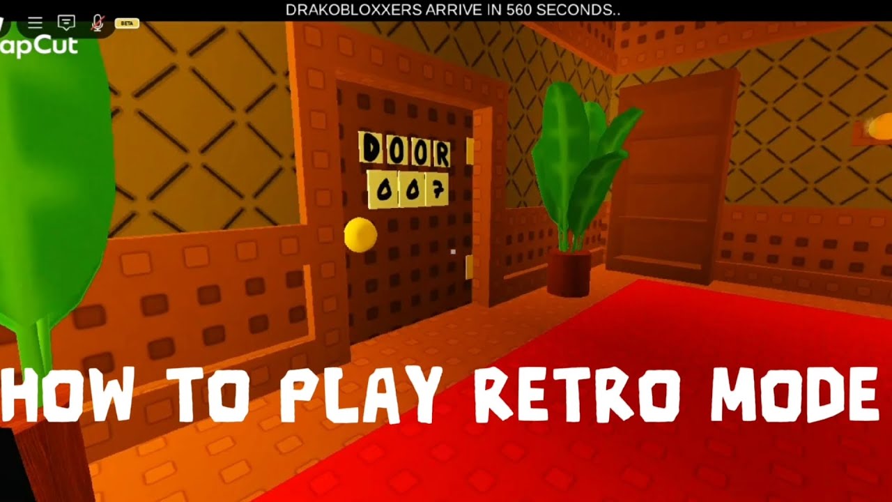How to Play Retro Mode in Roblox Doors - YouTube