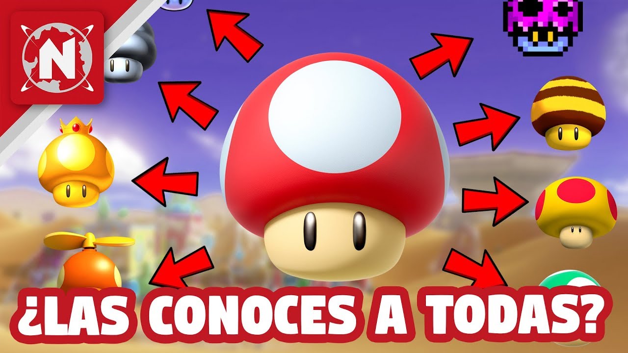 TODAS las Especies de SUPER CHAMPIÑÓN que EXISTEN - YouTube