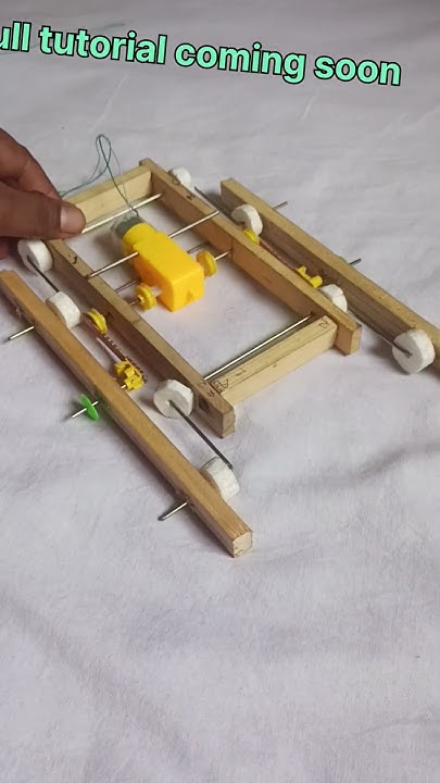 how to make a simple walking robot - YouTube