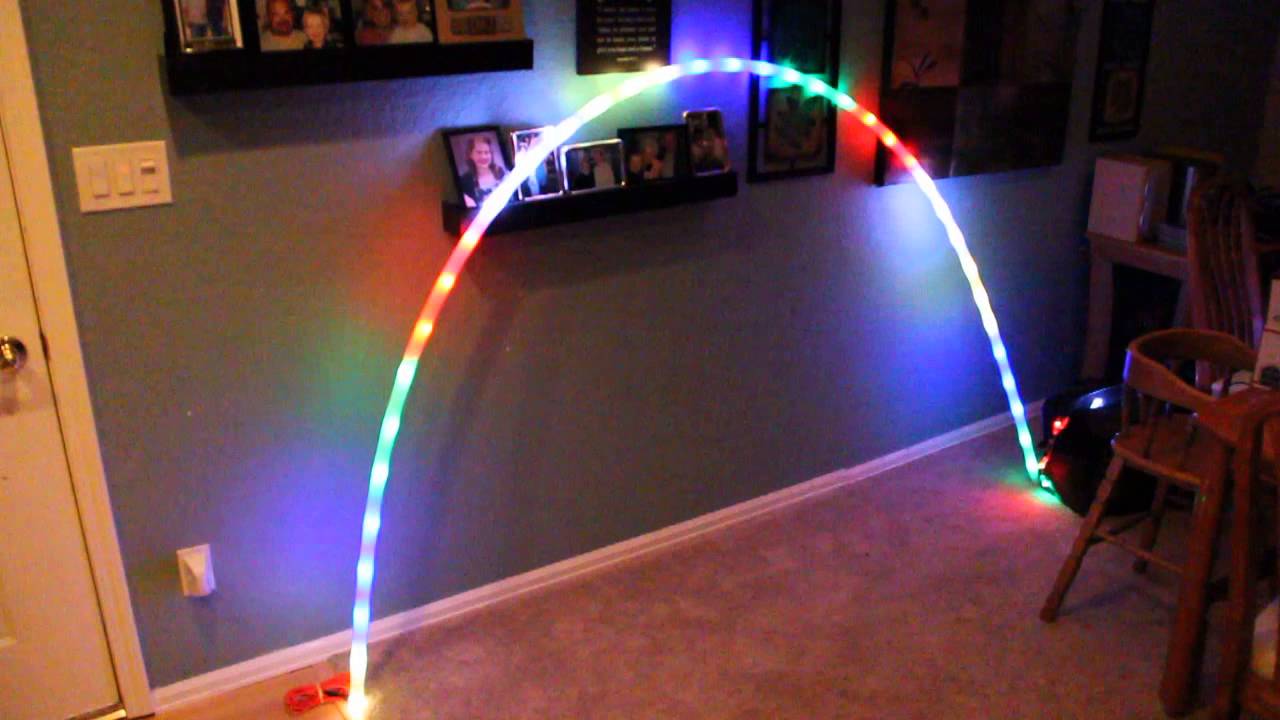 Testing A Prototype Pixel Arch - YouTube