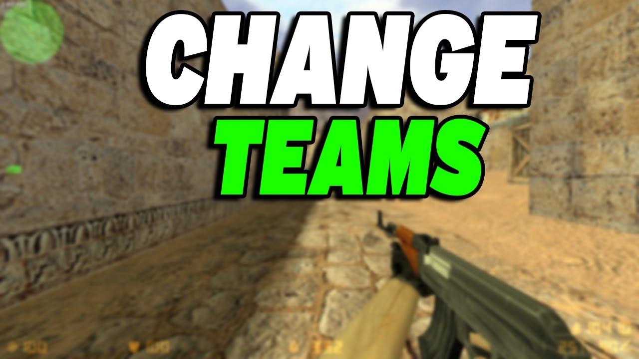 How To Change Teams in Counter-Strike 1.6 - YouTube