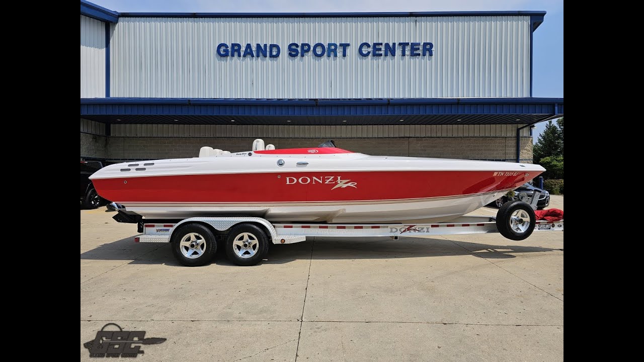 2007 Donzi Marine 27 ZR, walk through with details @ grandsportcenter ...