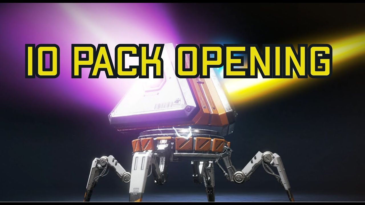 Opening 10 Apex Packs! - YouTube