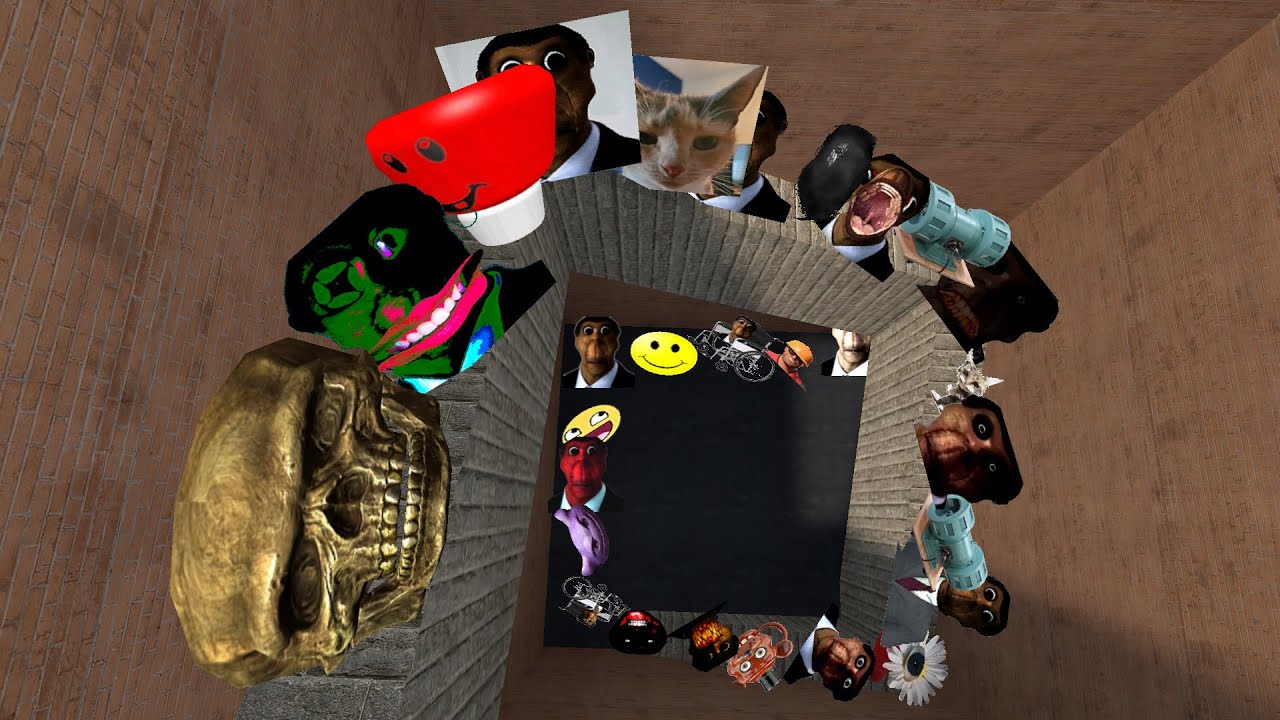 Escaping the SCARIEST Nextbots in Nico’s Nextbots, Obunga, 2D Nextbots ...