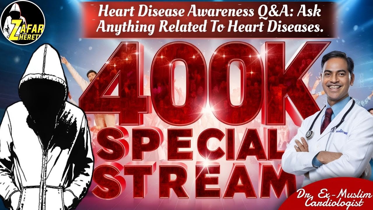 400k Spl -Heart disease prevention seminar by ExMuslim Cardiologist ...