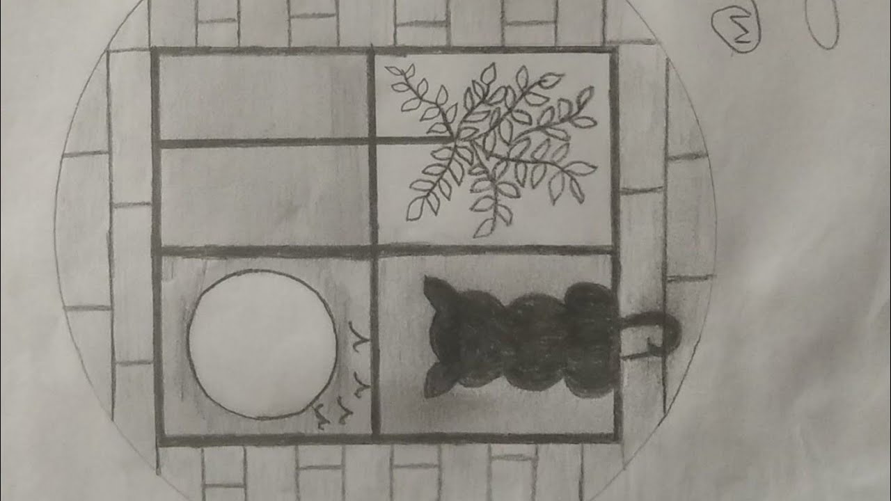 Drawing ideas scene / Led pencil drawing/beautiful scenes drawing 😍 ...