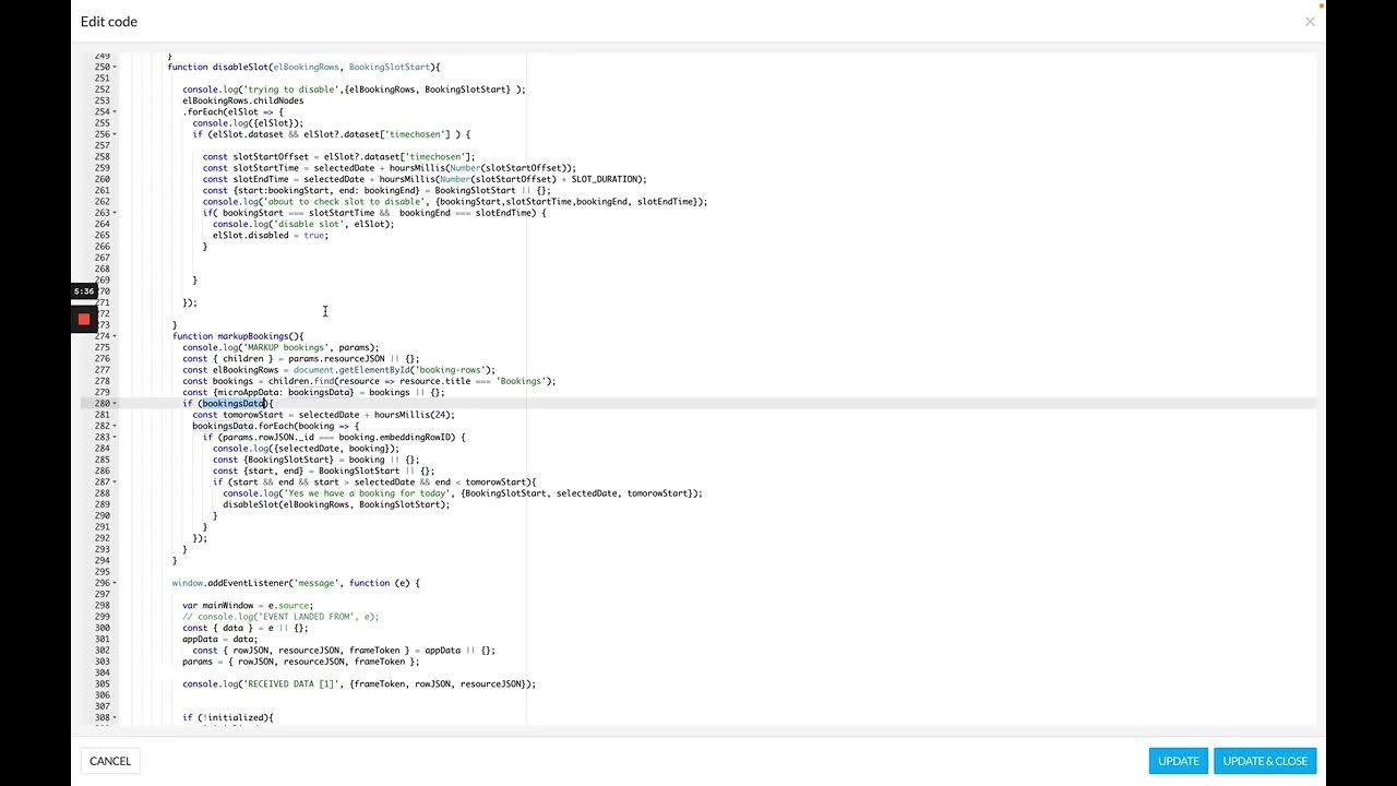 Create a booking widget for Figma, Buzzy using custom HTML - YouTube