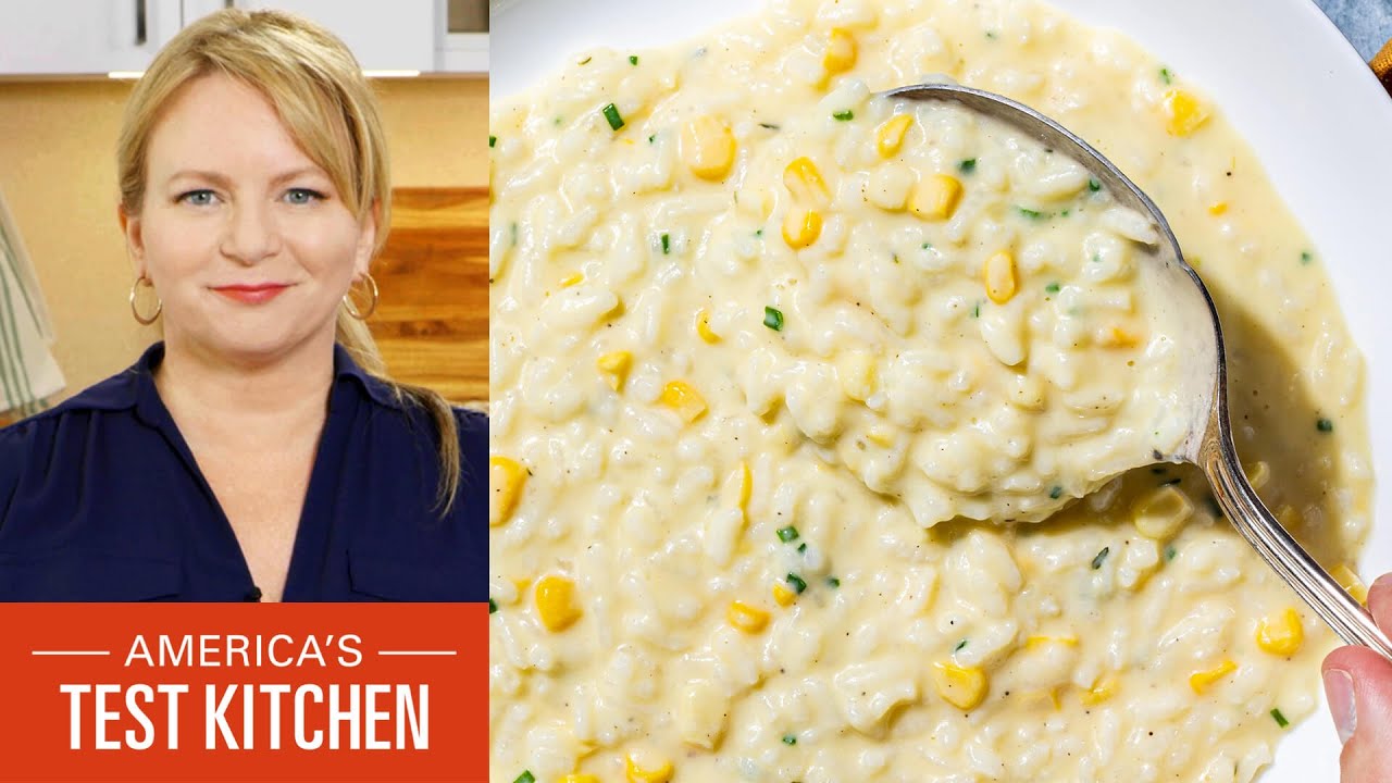 How to Make Creamy Fresh Corn Risotto - YouTube